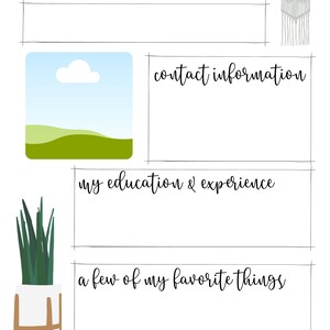 Boho Rainbow Meet the Teacher Newsletter Templates (canva Templates) - Etsy