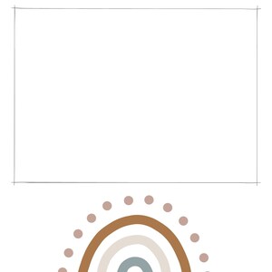 Meet the Teacher Newsletter Templates, EDIT IN CANVA, Boho Rainbow and ...