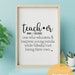 Teacher Definition Print, Dictionary Style, Educator Gift (digital ...