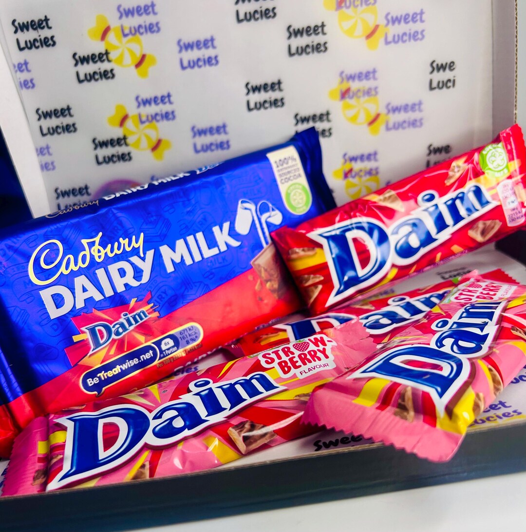 Cadbury Daim Bar Gift Box Daim Letterbox Chocolates - Etsy