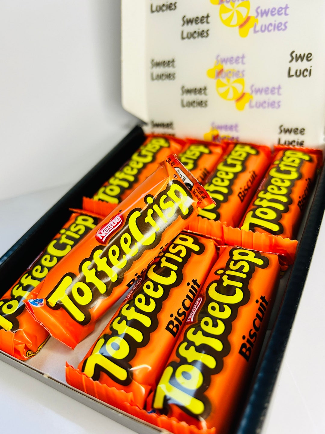 Toffee Crisp Biscuit Gift Box - Etsy