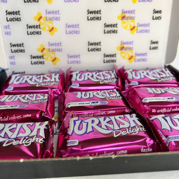 Turkish Delight Box - Etsy