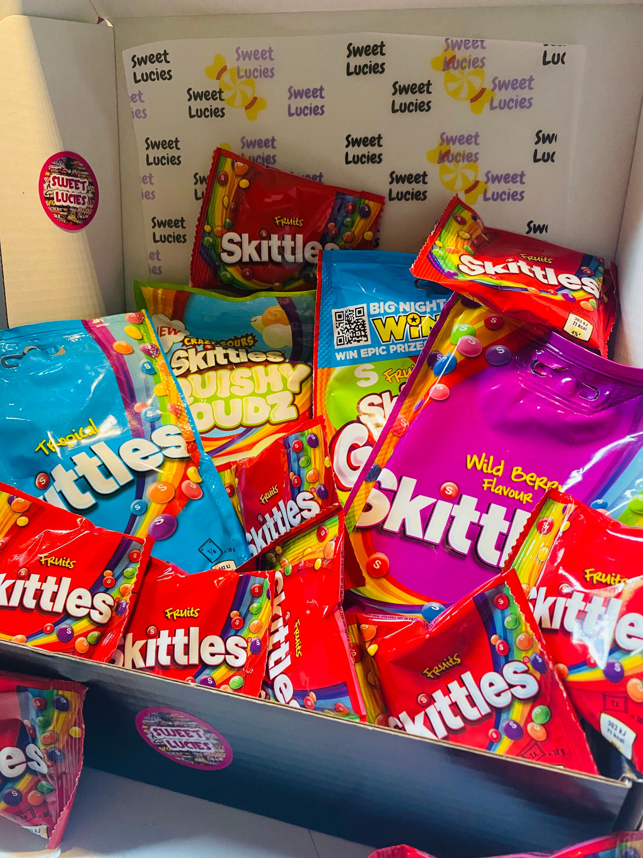 Skittles Sweets Gift Box Selection Hamper - Etsy