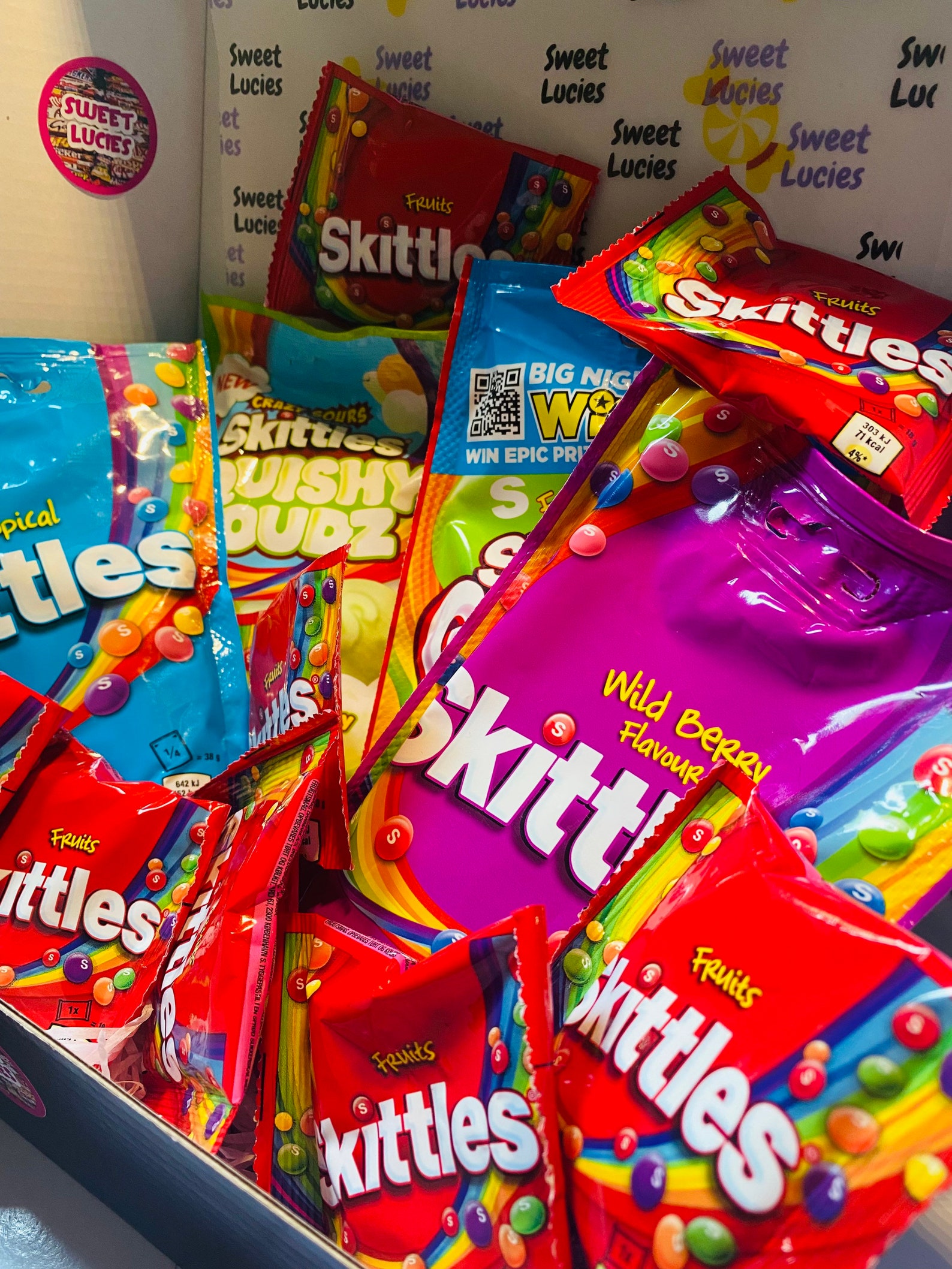 Skittles Sweets Gift Box Selection Hamper - Etsy
