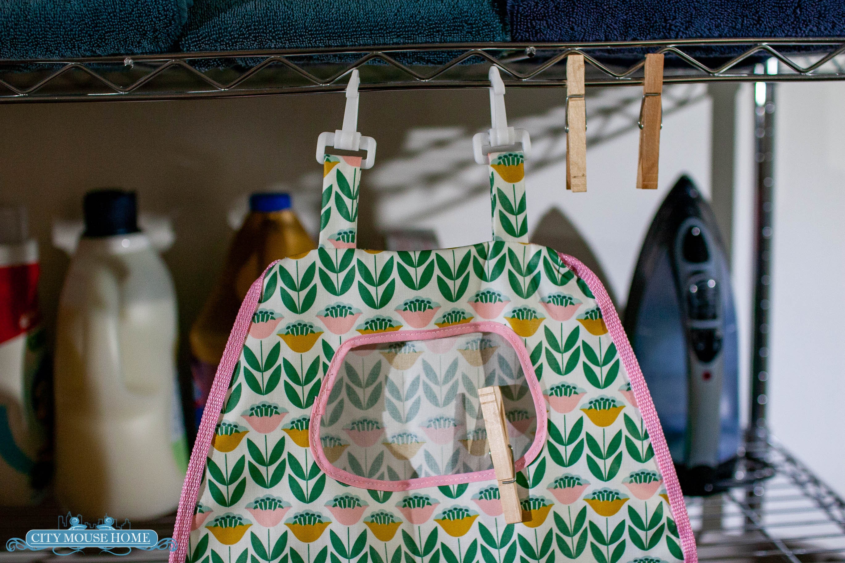 Weatherproof Clothes Pin Holder With Snap Hooks - Etsy