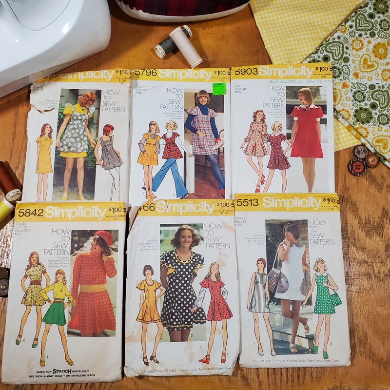 Vintage Sewing Patterns for Women - Etsy