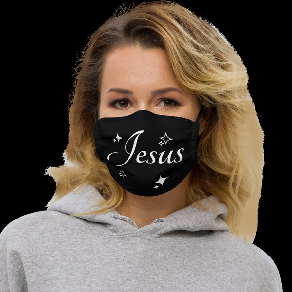 Jesus Face Mask - Etsy