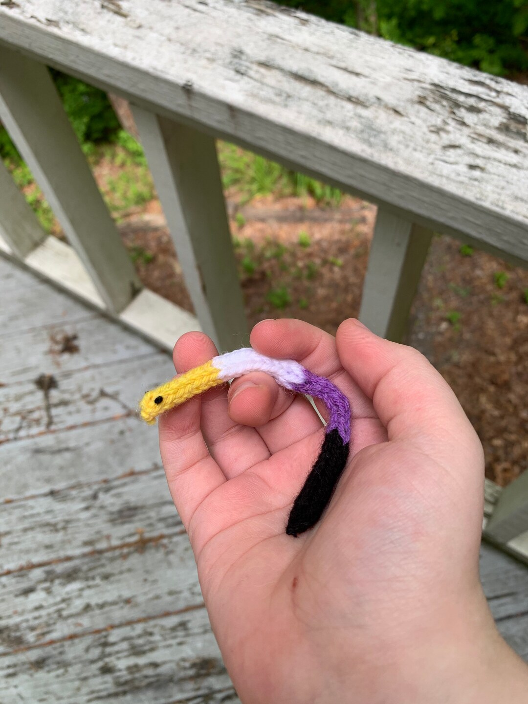 Stuffed Animal Yarn Snake Decoration - Etsy