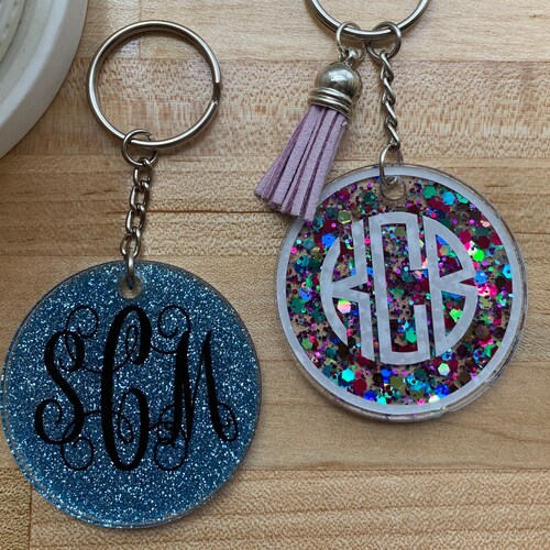 Mom Life Keychain Mom of Both Childrens Names Kids | Etsy