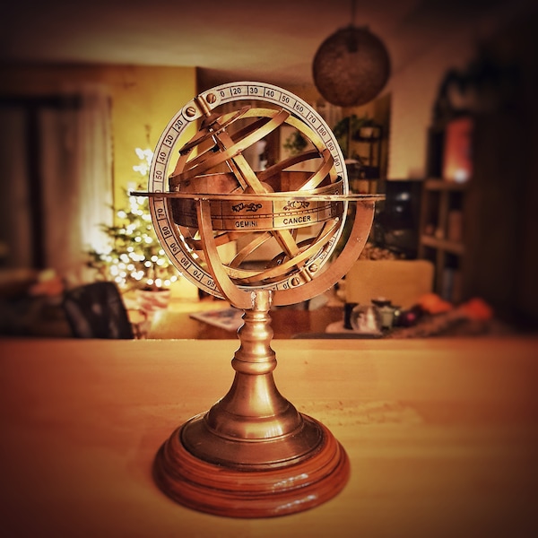 Brass Sphere - Etsy UK