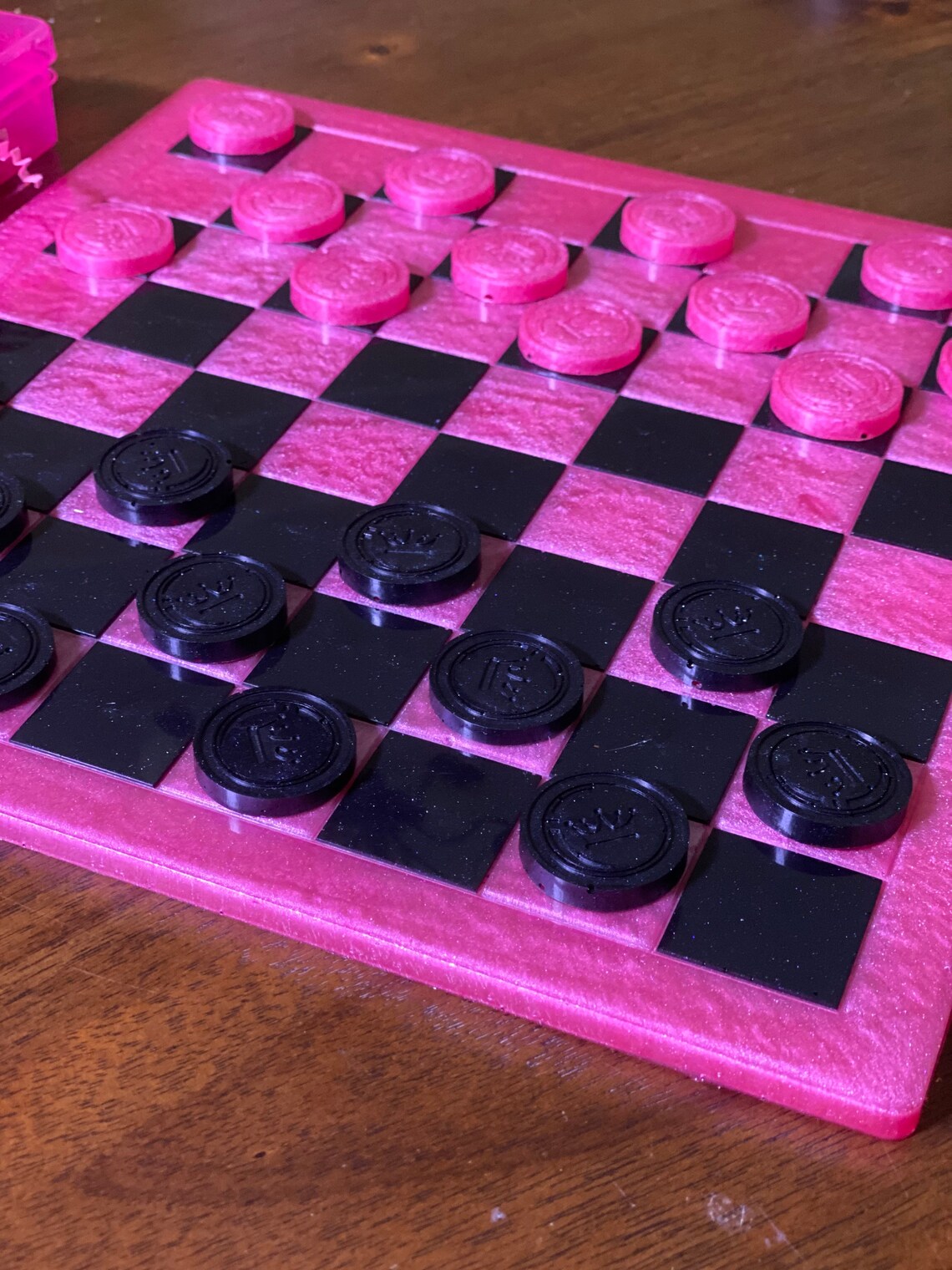 Custom Chess / Checker Set - Etsy