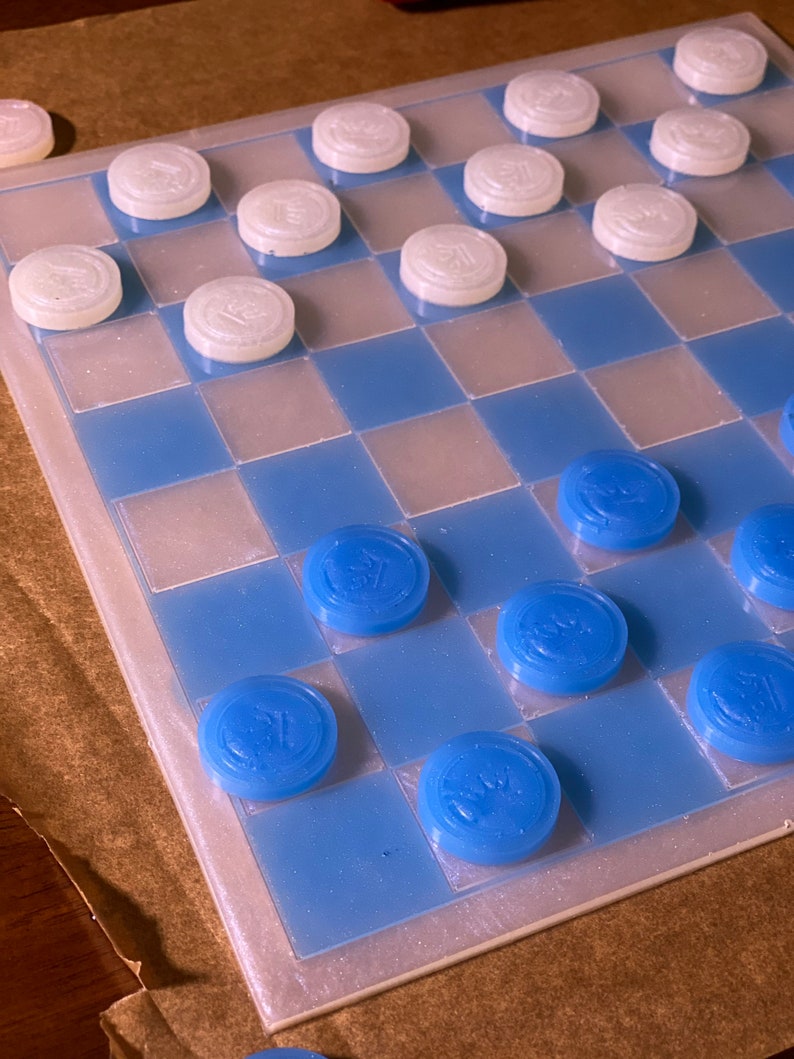 Custom Chess / Checker Set - Etsy