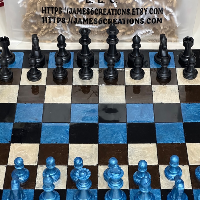 Custom Chess Set - Etsy