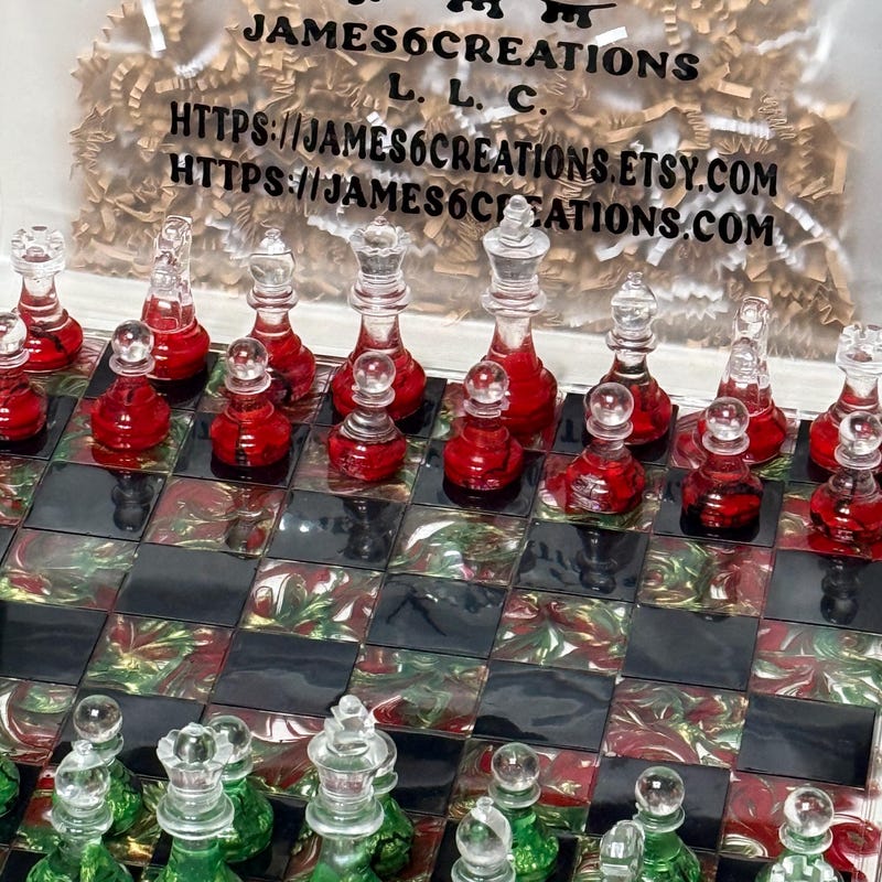 Custom Chess Set - Etsy