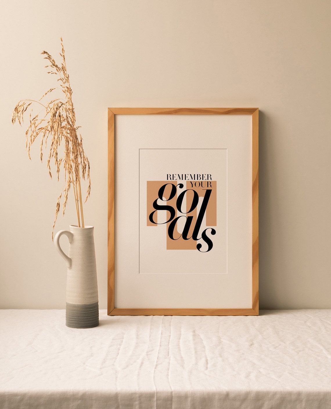 Remember Your Goals-quote, Typography Print, Quotes Print, Instant ...