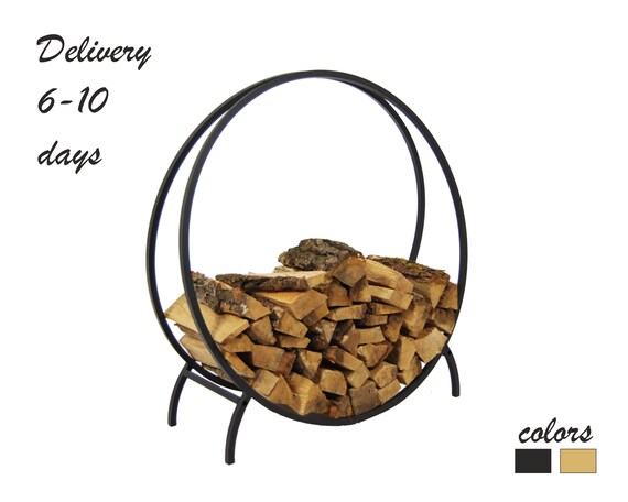 30 Round Firewood Holder foldable Circle Log Holder | Etsy