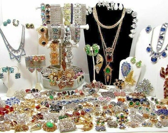 Vintage Jewelry Lot - Etsy