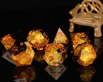 Yellowstone Handmade Dice Set for Dungeons & Dragons - Etsy