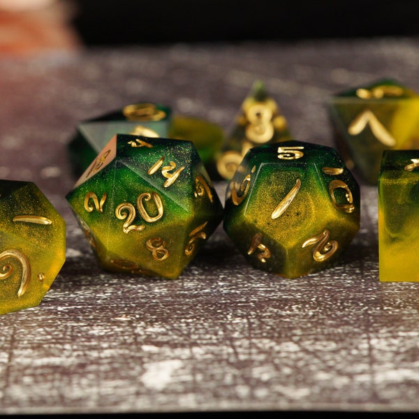 Polyhedral Dice Set - Etsy