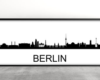 Berlin Skyline Svg - Etsy