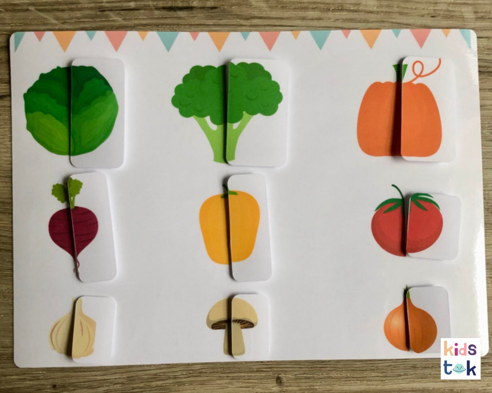 Fruit and Vegetable Busy Book Printable, Food Busy Book, Personalised ...