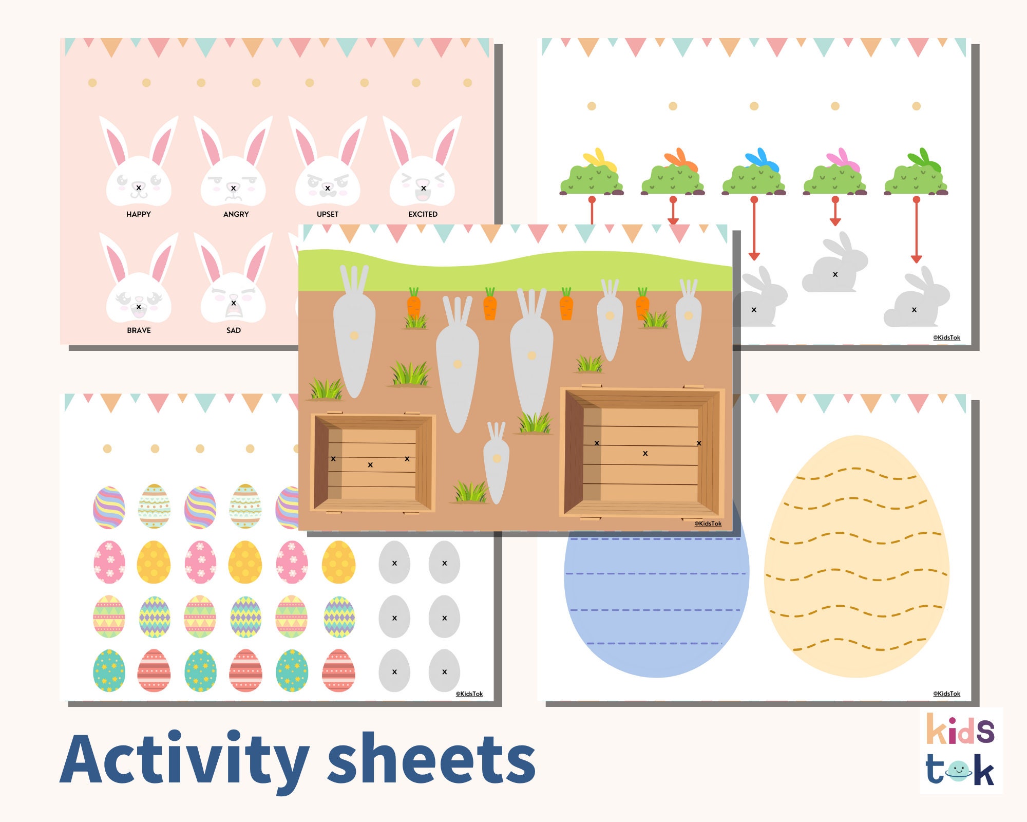 Easter Quiet Book Printable Easter Busy Book Printable | Etsy