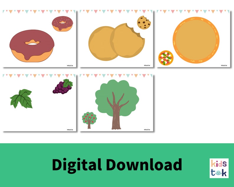 Food Play Dough Mat, Fruit Vegetable Food Play Dough Mat, Toddler ...