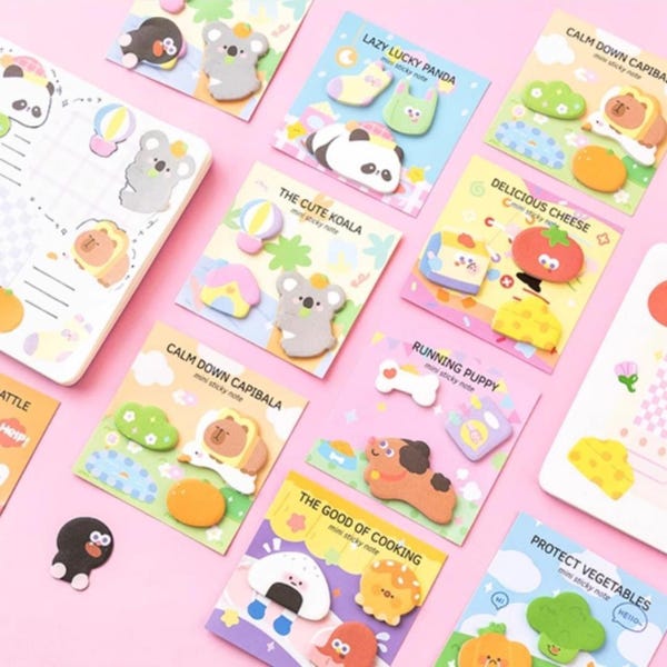 Korean Sticky Note - Etsy