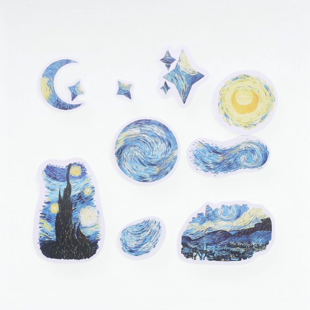 Starry Night Decals - Etsy
