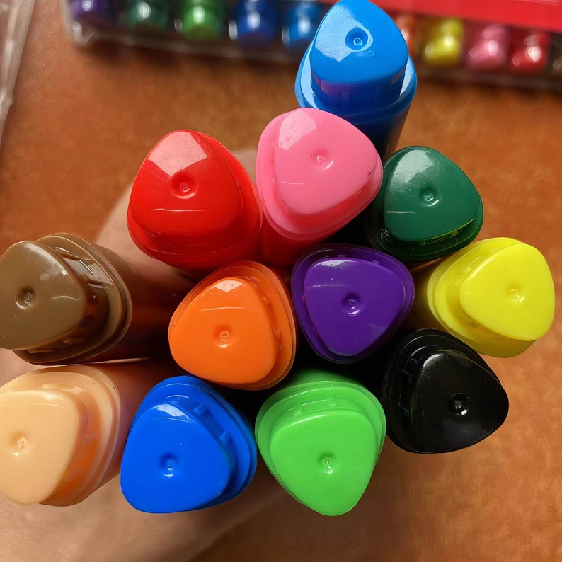 Coloring Marker Pens Set 12 Assorted Colors Drawing Pen Kit - Etsy