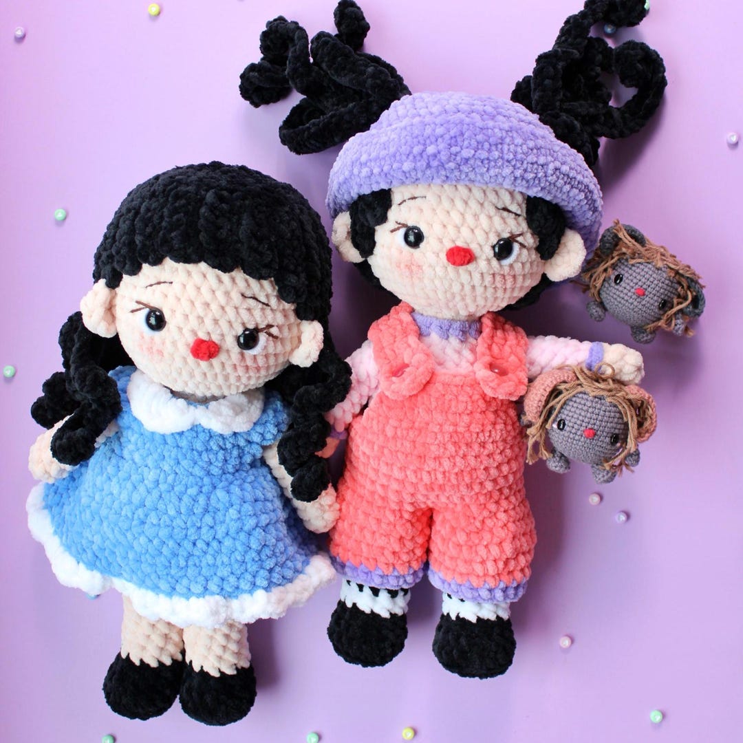 Chunky Yarn Edition Loonette the Clown and Molly & Dust Bunny Bundle ...