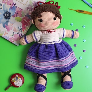 Colombian Sisters Crochet Doll Pattern 12.5 DIGITAL Amigurumi PDF - Etsy