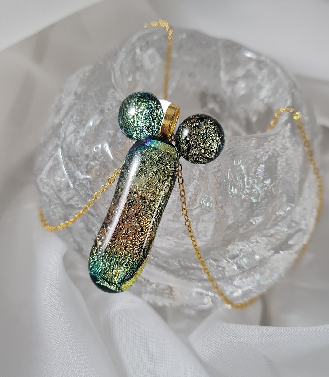 Amazing Northern Lights Glass Set Norðurljósa Sett - Etsy