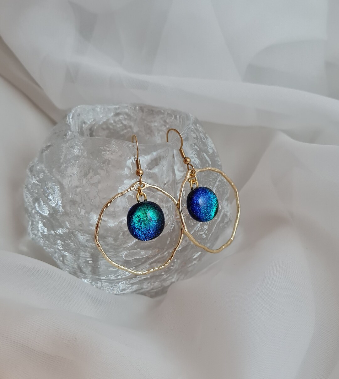 Beautiful Aurora Earrings - Northern Lights Glass - Earrings -beautiful ...