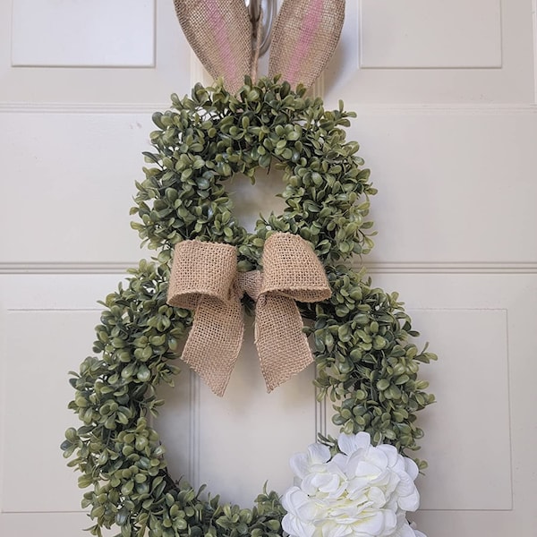 Easter Burlap Wreath - Etsy