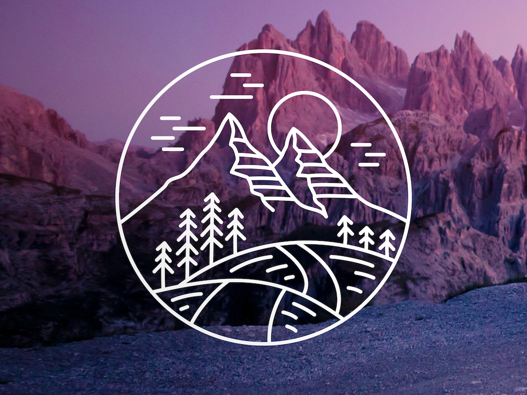 Wandern Berge Natur Aufkleber Autoaufkleber Camper Travel Wohnmobil ...