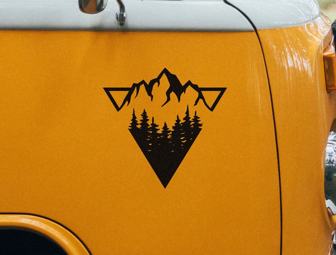 Car Vinyl Sticker Carsticker Camper Van RV Sticker Van Life Camping ...