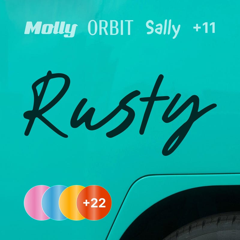 Caravan Custom Decals - Etsy UK