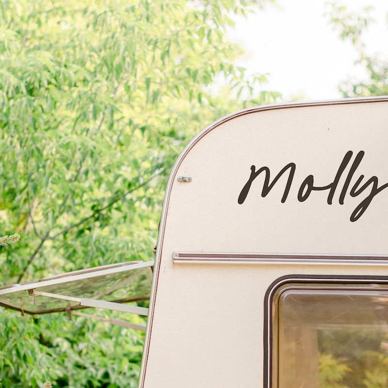 Caravan Custom Vinyl - Etsy