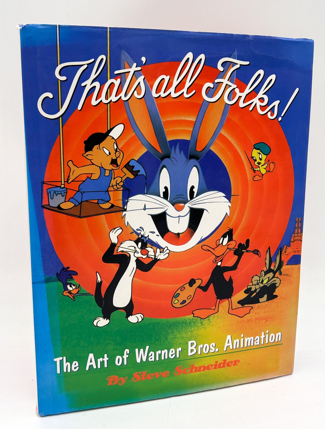 1988 Thats All Folks The Art Of Warner Bros Etsy