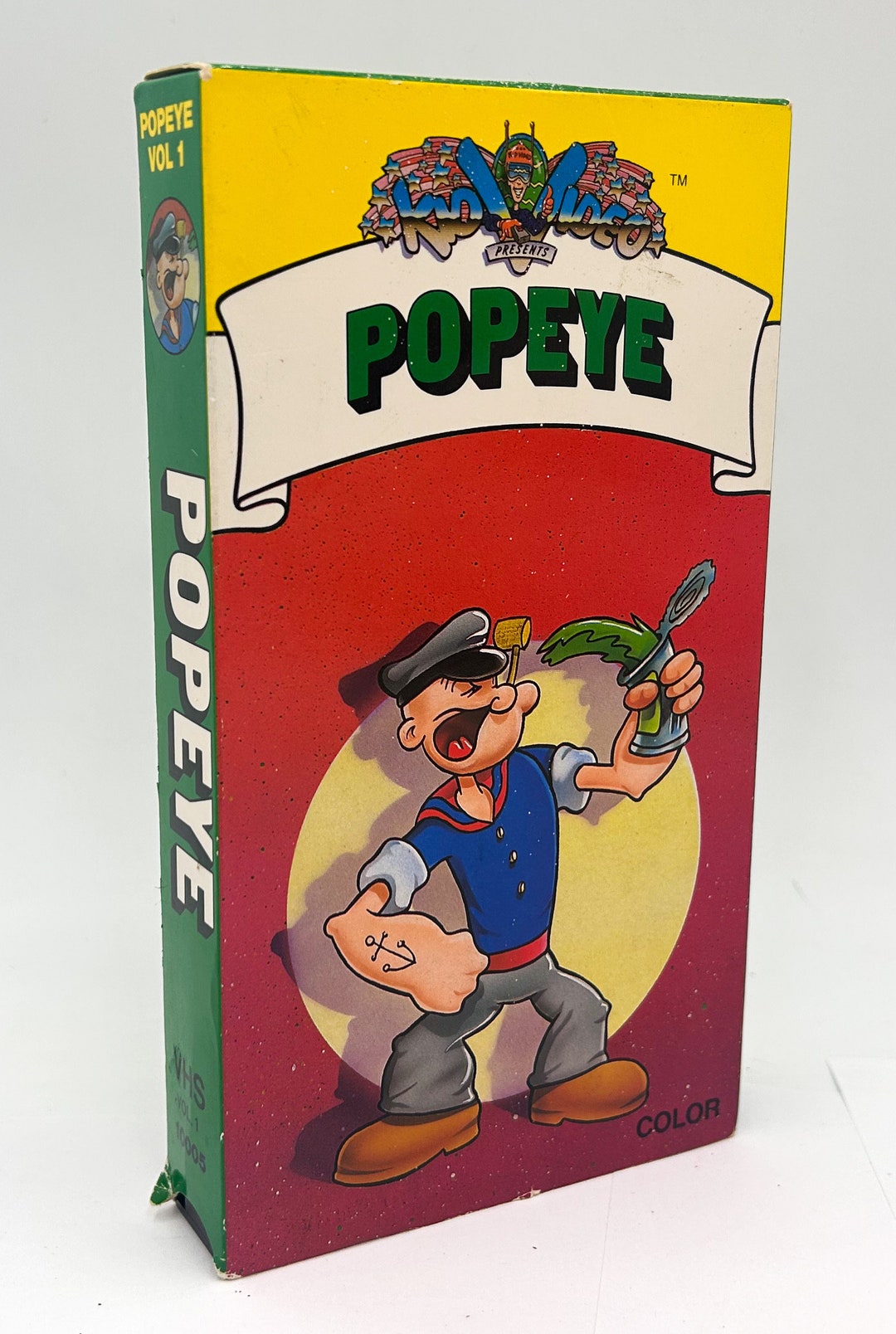 1989 Popeye Volume 1 Four Episodes Vintage VHS HEP Cat Entertainment ...