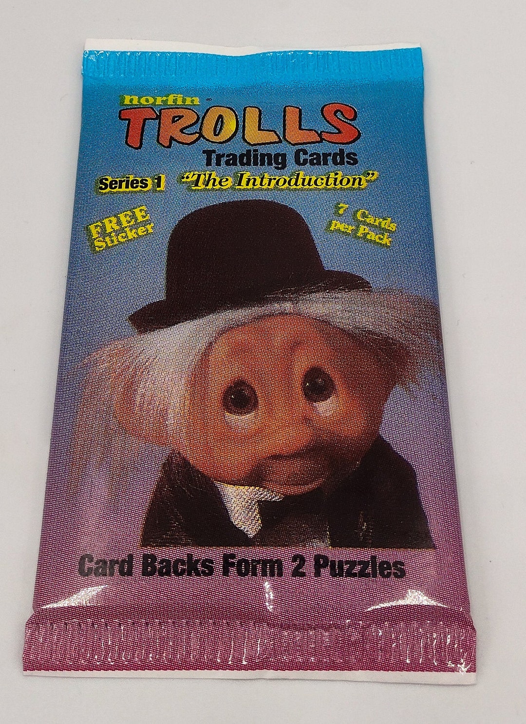 Trolls Trading Cards Series 1 Vintage Unopened Package by Norfin - Etsy