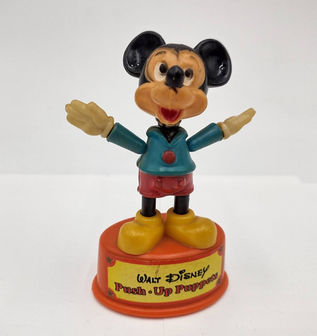 1977 Mickey Mouse Pop up Puppet Vintage Collectible Gabriel Walt Disney ...