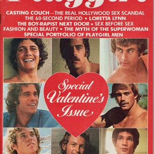 1977 Playgirl February 'special Valentine's Issue' Vintage Collectible ...