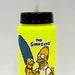 1990 the Simpsons Collectible Water Bottle Bright Yellow - Etsy