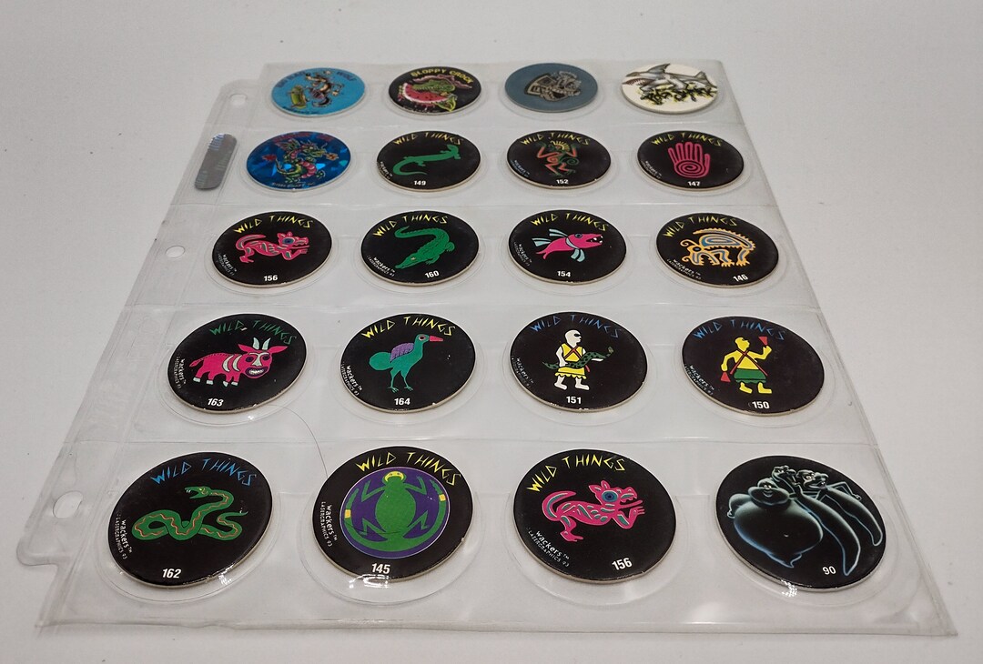 POG Sheet 4 Vintage Variety Game Pieces WILD THINGS - Etsy