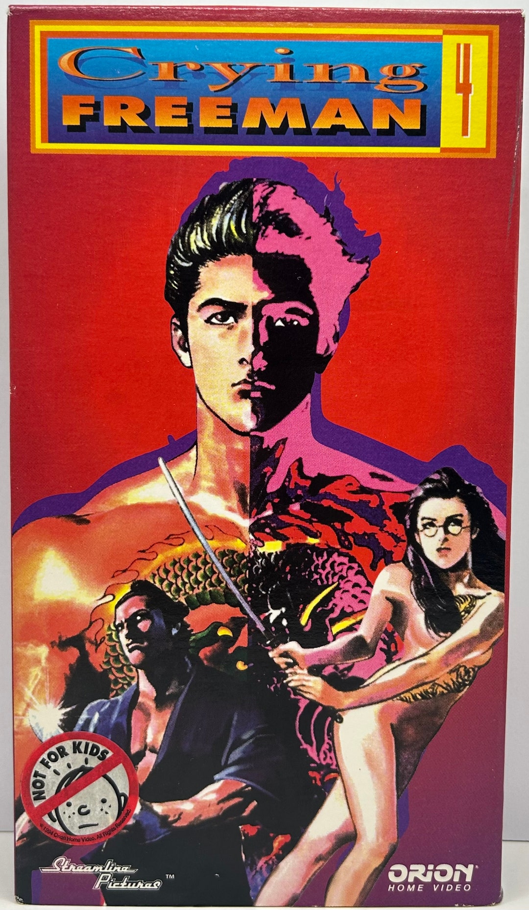 1995 Crying Freeman 4 English Dubbed VHS Horror Thriller - Etsy