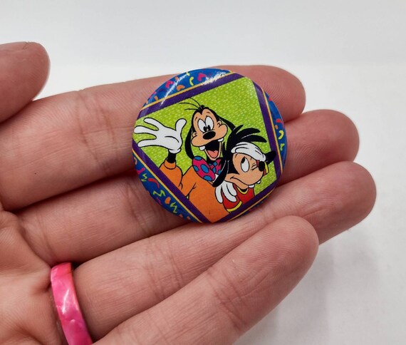 1990's Goofy & Max Button Pinback Disney Collectible | Etsy