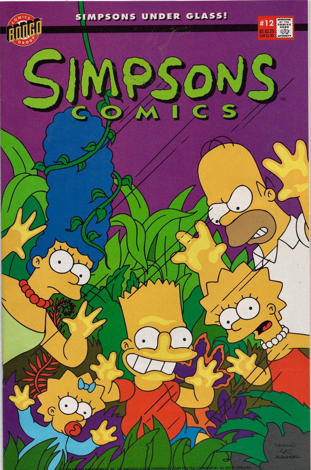 1995 the Simpsons Issue 12 Vintage Collectible - Etsy