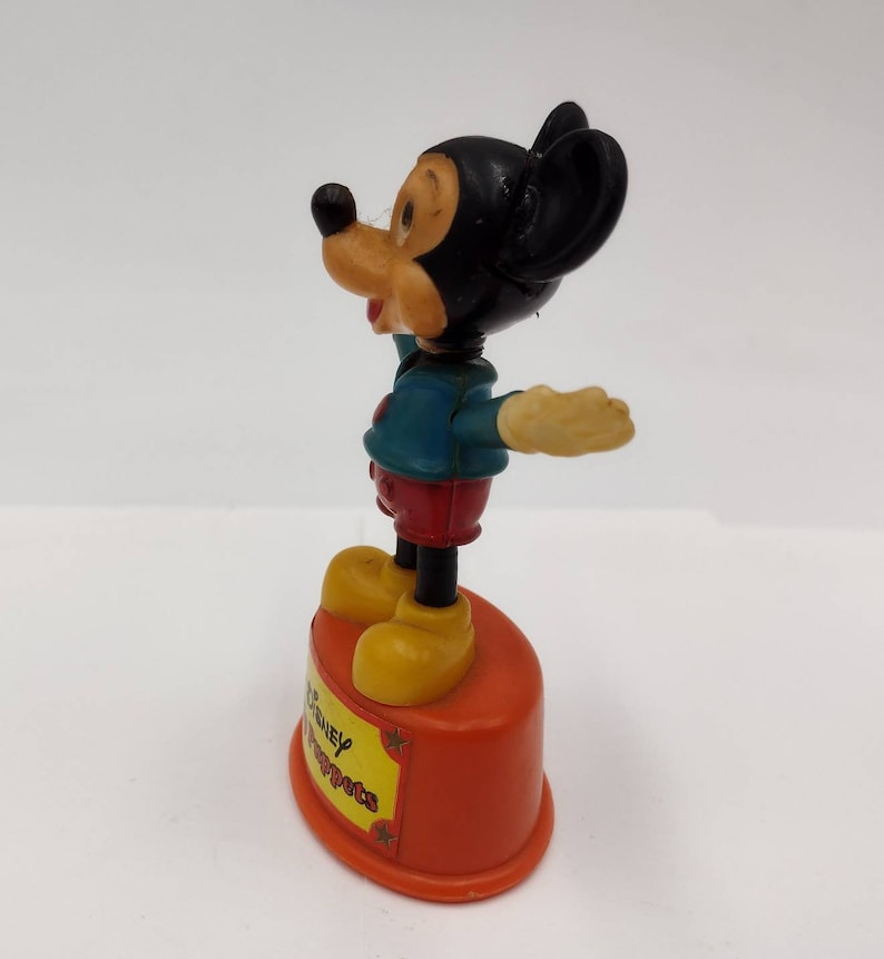 1977 Mickey Mouse Pop up Puppet Vintage Collectible Gabriel - Etsy